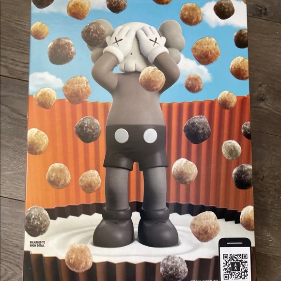 KAWS | Other | Kaws Reeses Puffs Giant Size Cereal Rare Collectible ...